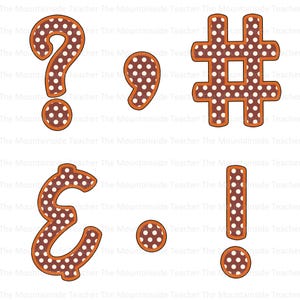 Fall Doodle Alphabet: PNG Clipart, Leaf Letters (digital Download) - Etsy