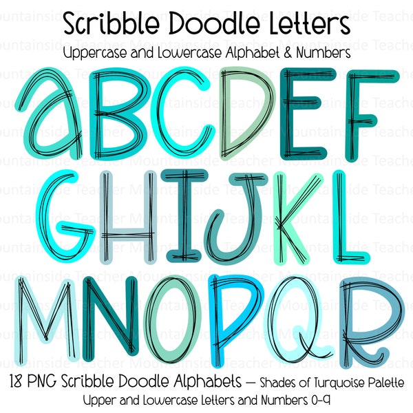 Turquoise Clipart - Etsy
