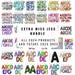 Scribble Letters, Doodle Alphabet Bundle, PNG Bundle, Doodle ...