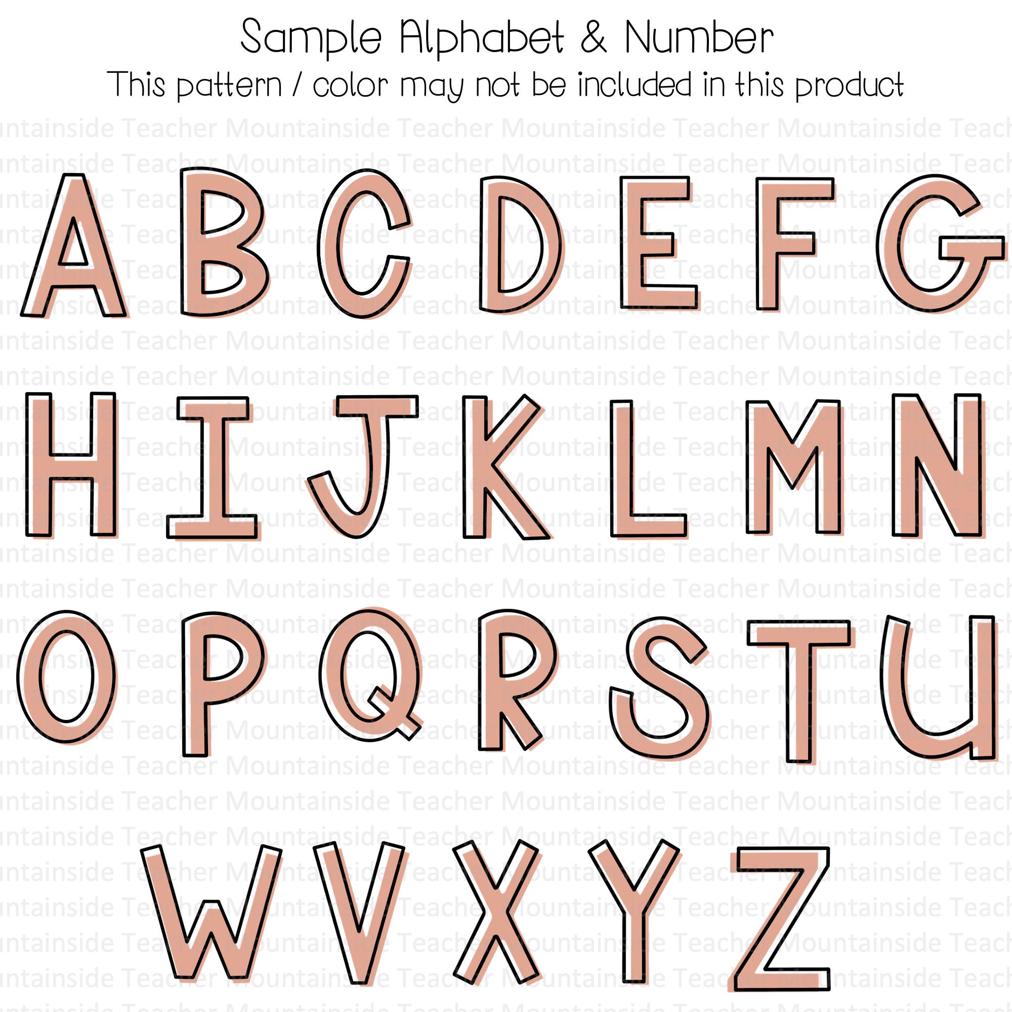 block-doodle-letters-earth-tones-alphabet-sublimation-set-etsy