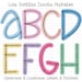 Glitter Doodle Alphabet PNG Doodle Sublimation Alpha Set Design PNG ...