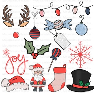 Christmas Doodle PNG Letters, Holiday Letters, Christmas Patterns, Clip ...