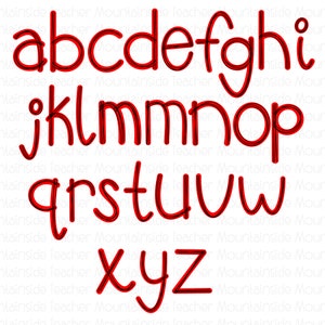 Colorful Scribble Doodle Bundle Alphabet PNG Bundle Doodle Sublimation ...