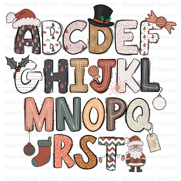 Christmas Doodle - Etsy