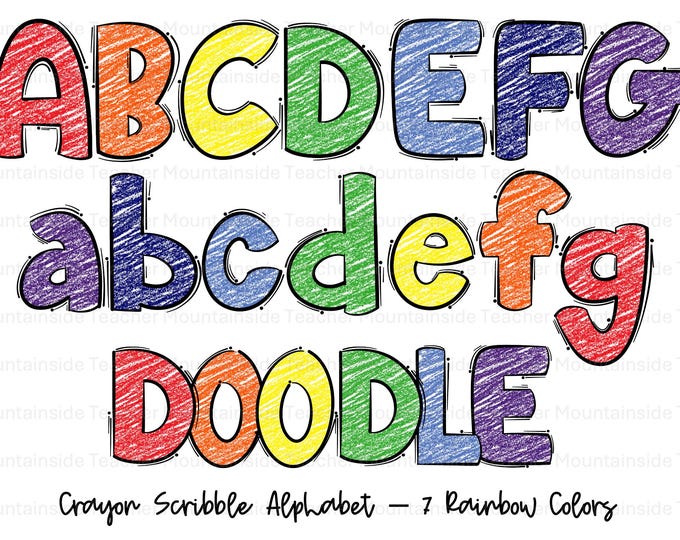 Back to School | Block Alphabet PNG | Sublimation | Alpha Pack Font ...