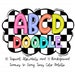 Scribble Doodle Letters, Color Wheel Alphabet, PNG Set, Doodle ...