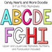 Scribble Doodle Letters, Color Wheel Alphabet, PNG Set, Doodle ...