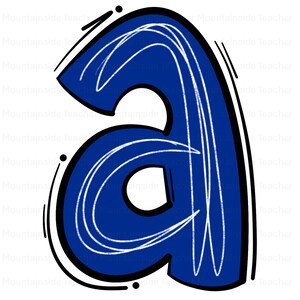 Scribble Letters, Crayola Colored Alphabet, PNG, Doodle Sublimation ...