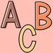 Earth Tones Doodle Alphabet: PNG Sublimation Letters (digital Download ...