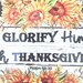 Christian Fall Wreath Sign, Sunflower Thanksgiving Decor - Etsy