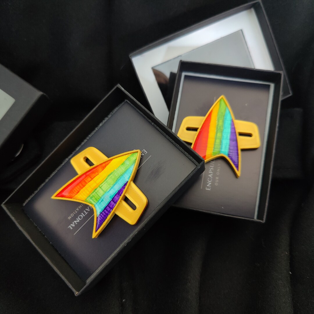 Star Trek Comm Badges - Etsy
