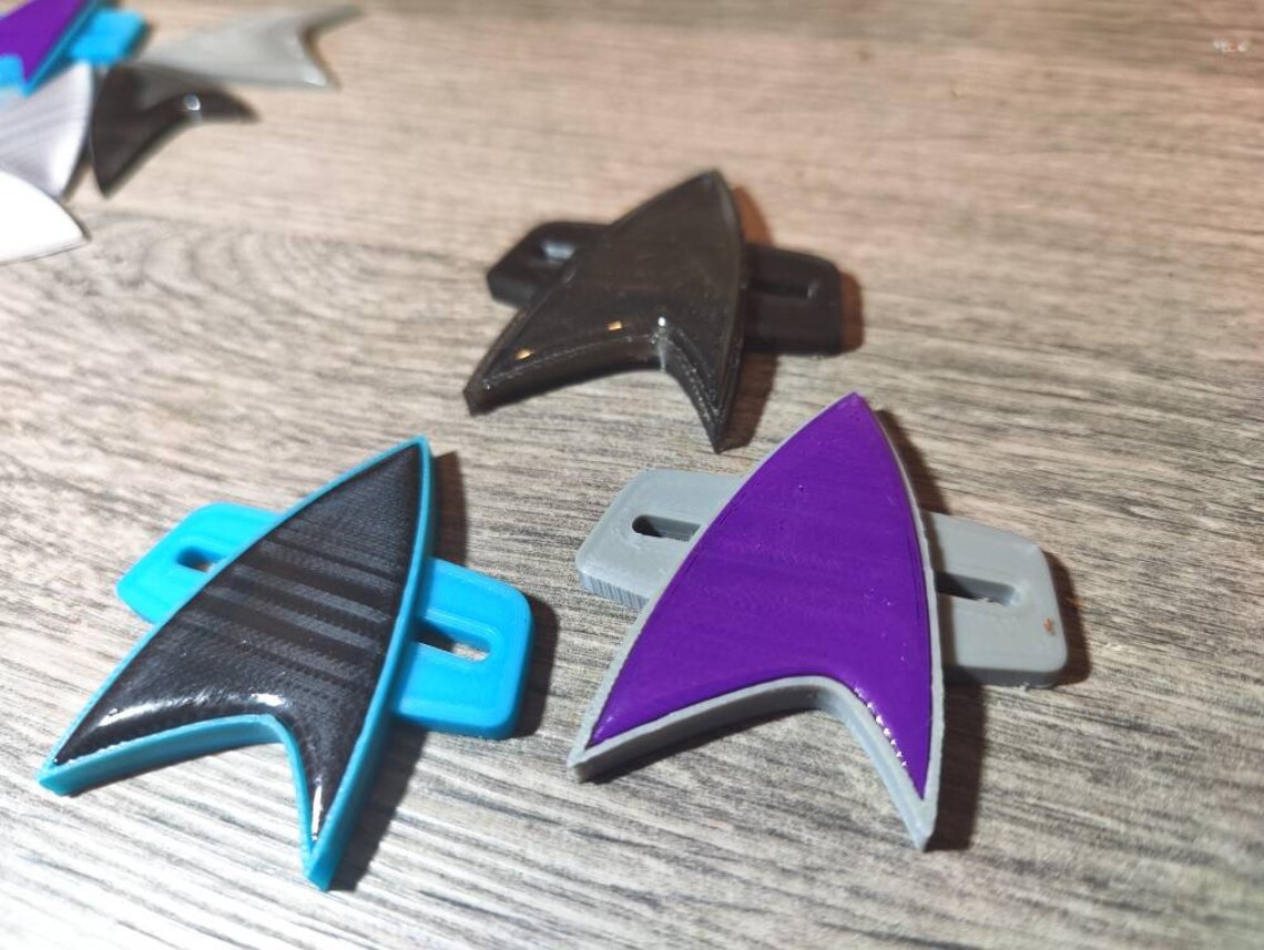 Star Trek Comm Badges - Etsy