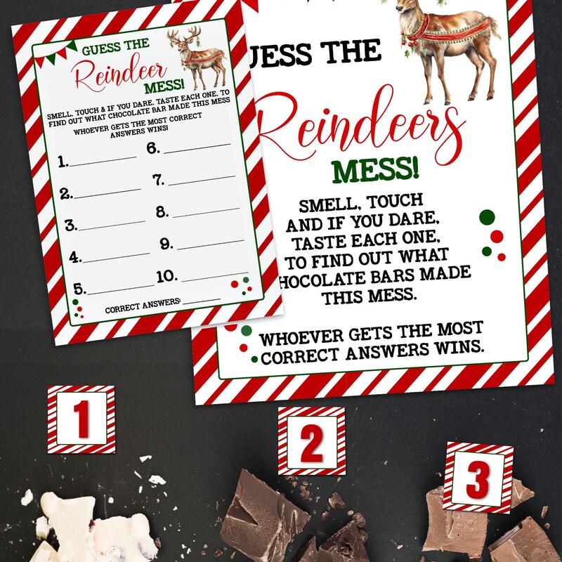 Reindeer Poop - Etsy