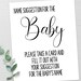 Suggest a Name for the Baby, Minimalist Baby Shower, Suggest a Name ...