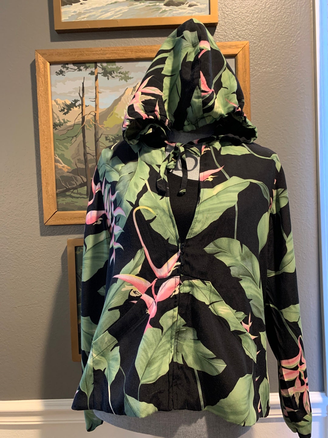 Vintage Made in Hawaii Tropical Jacket/cover-up - Etsy