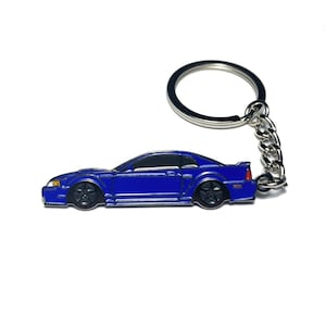 New Edge Mustang Keychains - Etsy