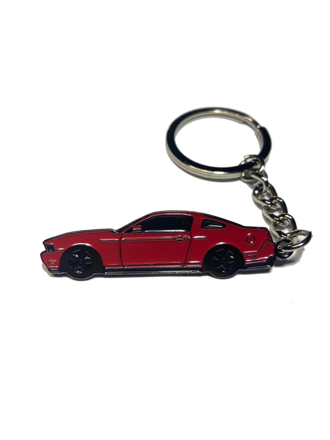 Ford Mustang 2010-2012 Dark Red Keychains - Etsy