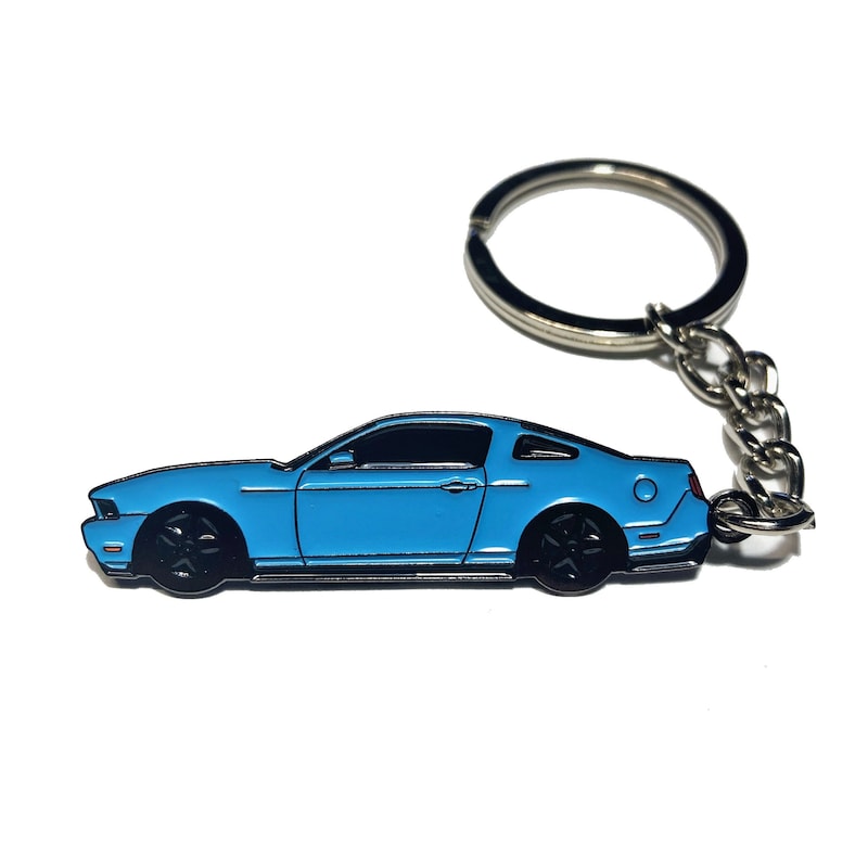 Mustang Keychain Green - Etsy