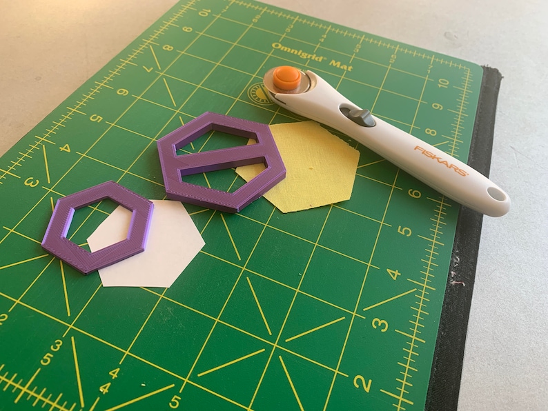 EPP Quilting Kit: Hexagon Templates and Quilting Magnets - Etsy