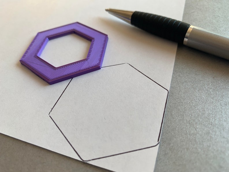 EPP Quilting Kit: Hexagon Templates and Quilting Magnets - Etsy