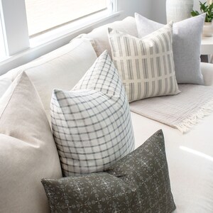 Neutral Pillow Combination, Neutral Pillow Set, Curated Throw Pillow ...