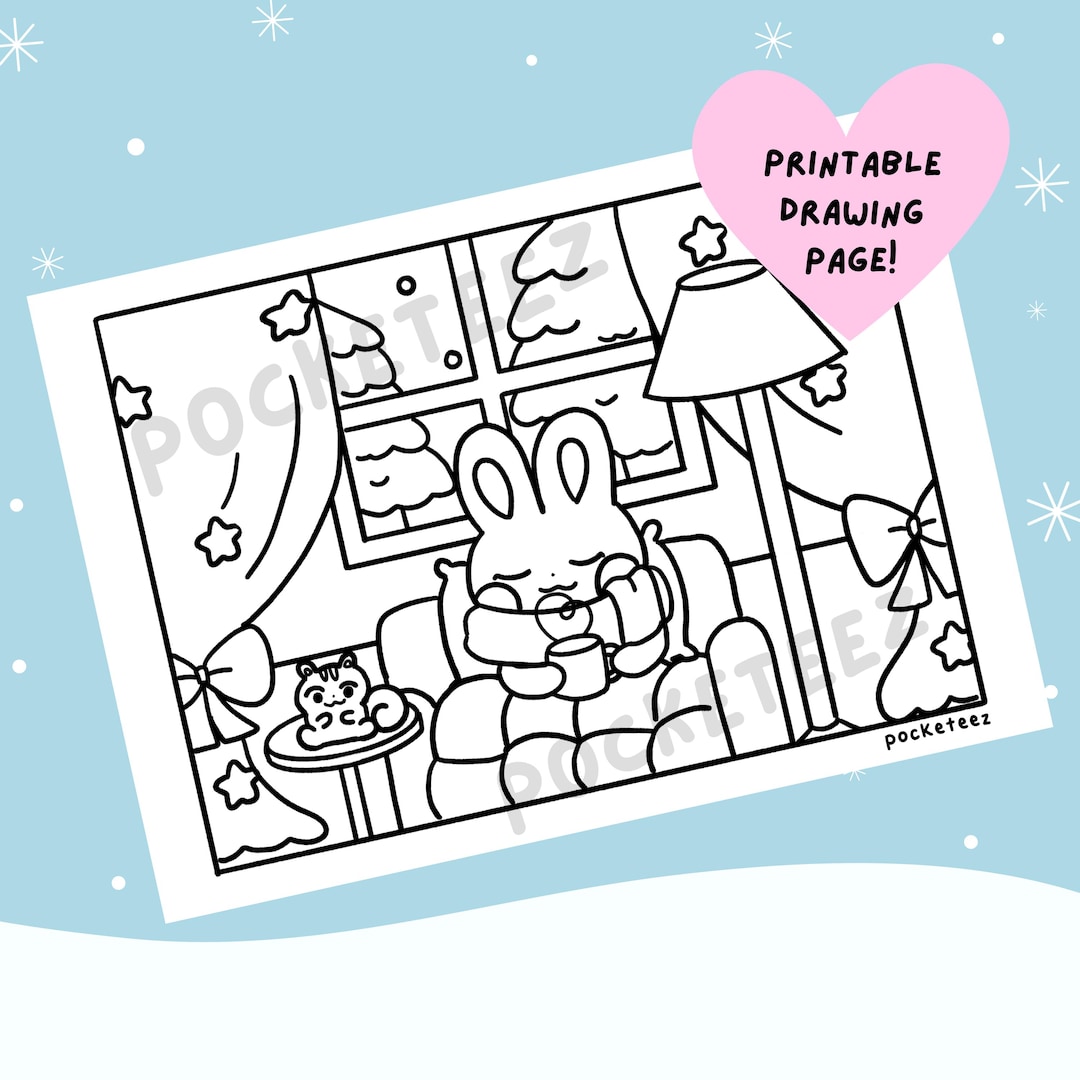 Printable Aniteez Coloring Page - Etsy