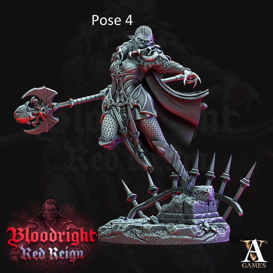 Daughters of Lilith 4 Poses 25mm Base Fantasy Miniature - Etsy