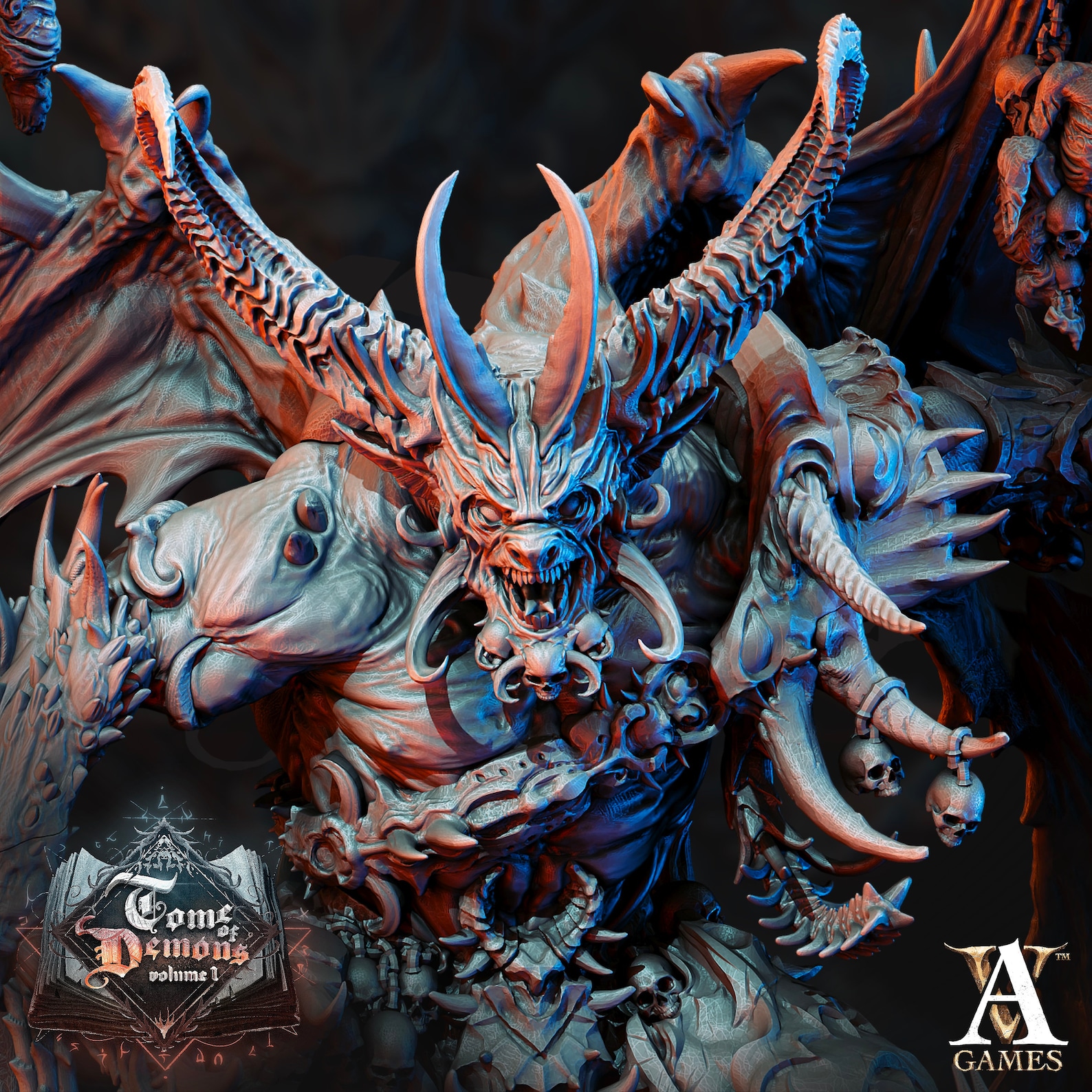 Armaros, Chaos Incarnate (2 Options) \ 125mm Fantasy Miniature \ the ...