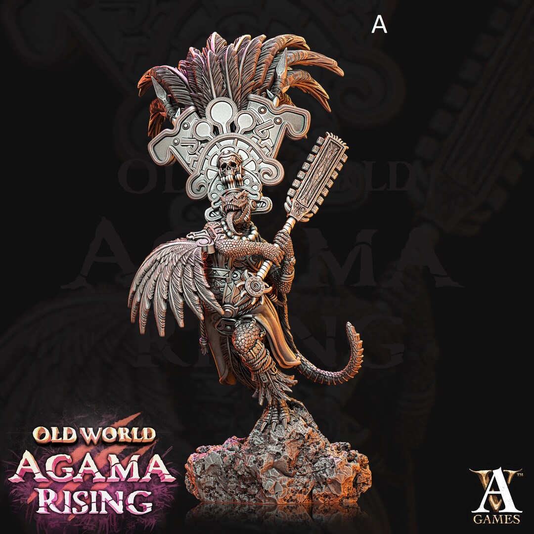 Agama Sundancer (4 Poses) \ 25mm Base Fantasy Miniature\ D&D ...