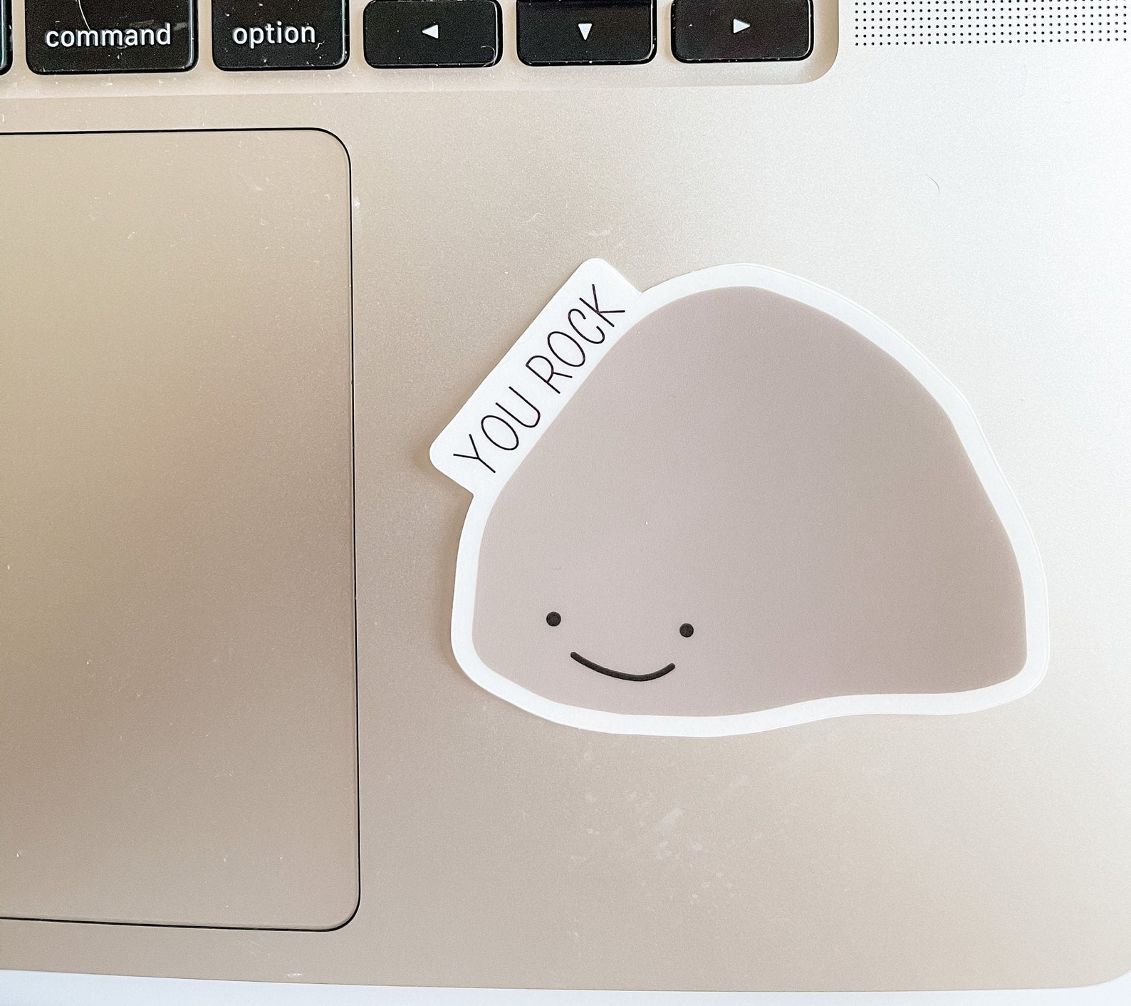 You Rock Pun Sticker CLEAR Vinyl Sticker Decal - Etsy