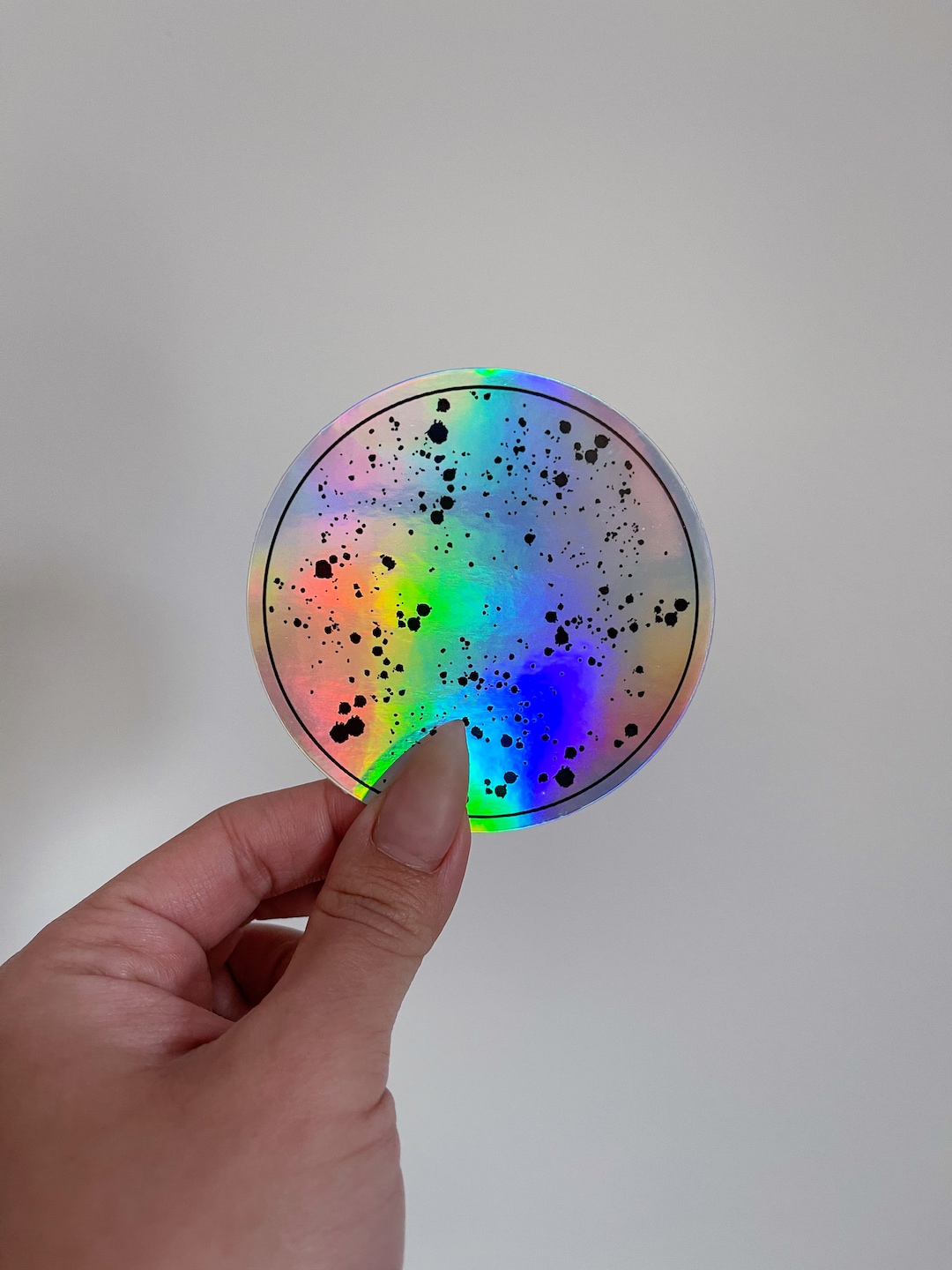 Holographic Constellation Stardust Rainbow Sticker Holographic Vinyl ...