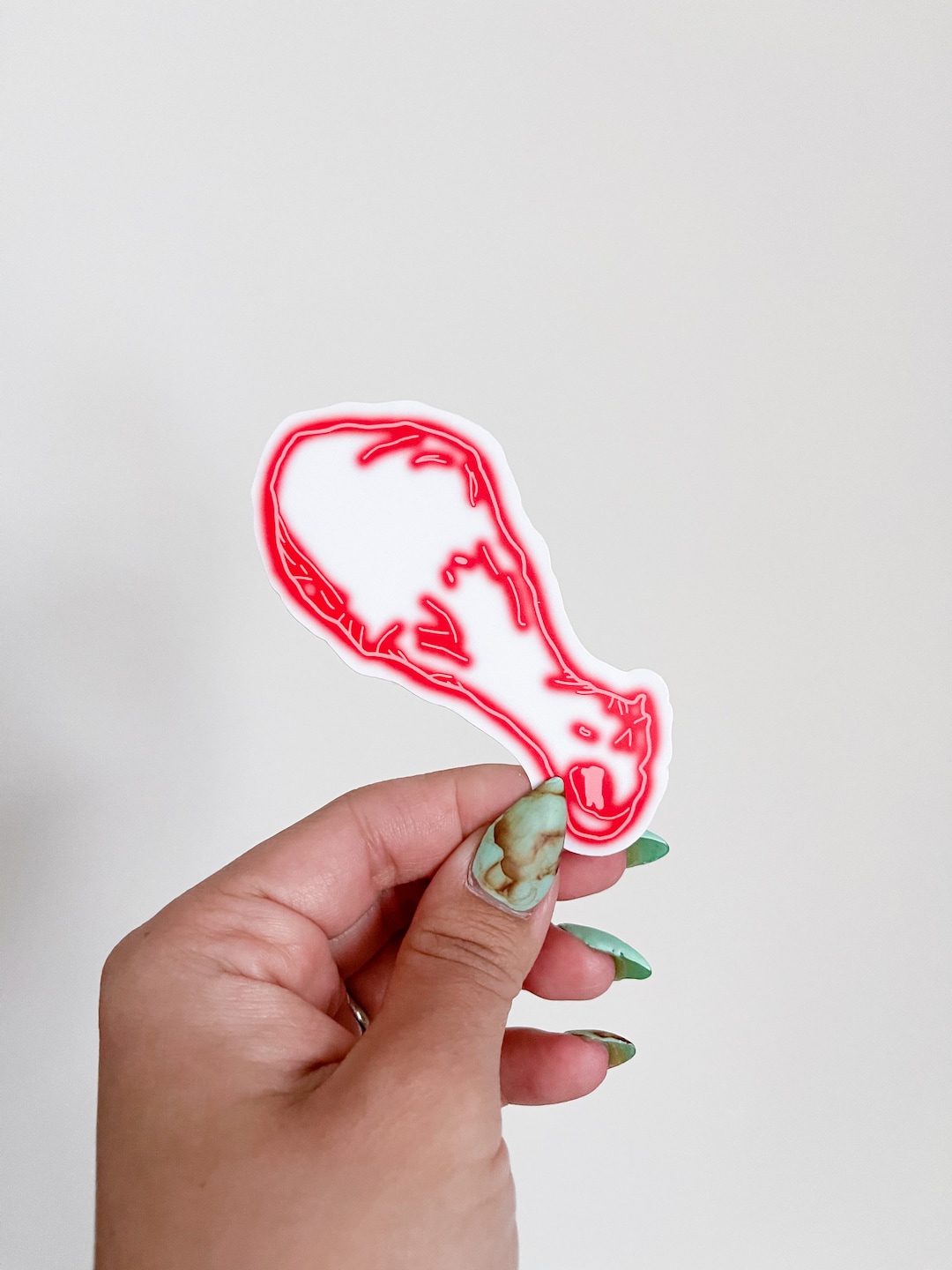 Hot Drumstick Sticker - Vinyl Sticker Decal - Etsy