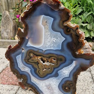 Giant Agate From Brazil, Super Rare Large 26 Kilo Its an Old Specimen ...