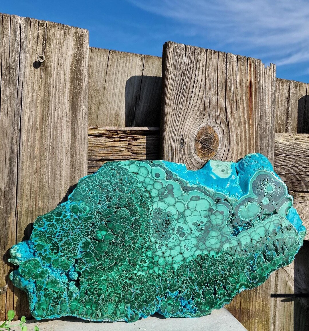 Super Large Chrysocolla Malachite Mallacholla 2080gr China Fine Mineral ...