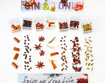 Gin Infusions Variety Pack Make Your Own Delicious Flavoured Gin 12 ...