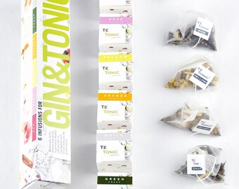 Te Tonic Gin and Tonic 16 Gin Botanicals Kit to Garnish Your Cocktail ...