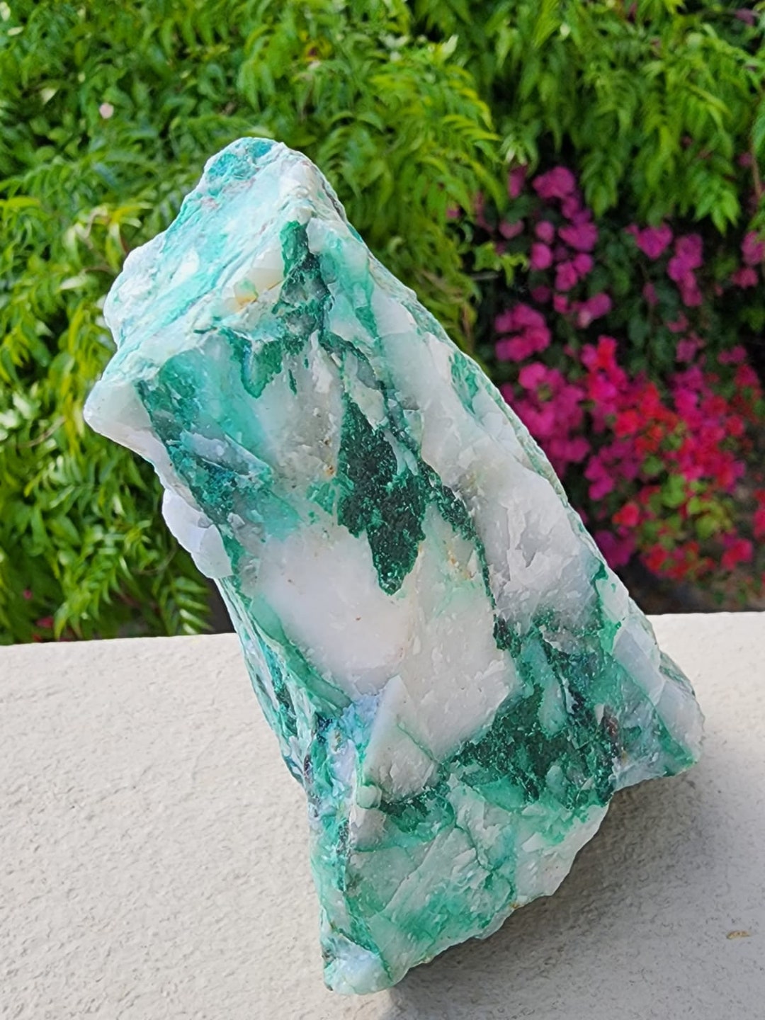 Rare South African Ajoite Messina Rough Fine Mineral Specimen Cabinet ...