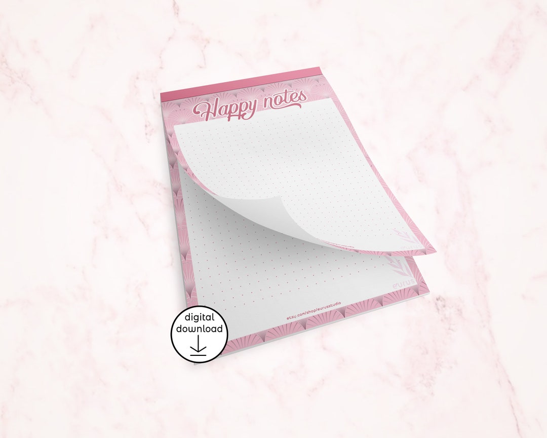 Happy Notes Printable - Etsy