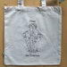 100% Organic Cotton Tote Bag With Hand Embroidery Star Sign and Tarot ...