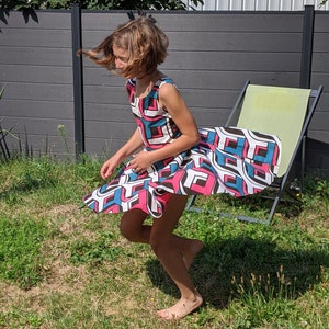 MACHICO Children's Dress - Sewing Pattern PDF - Sizes 2 to 14 Years - Etsy