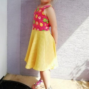 MACHICO Children's Dress - Sewing Pattern PDF - Sizes 2 to 14 Years - Etsy