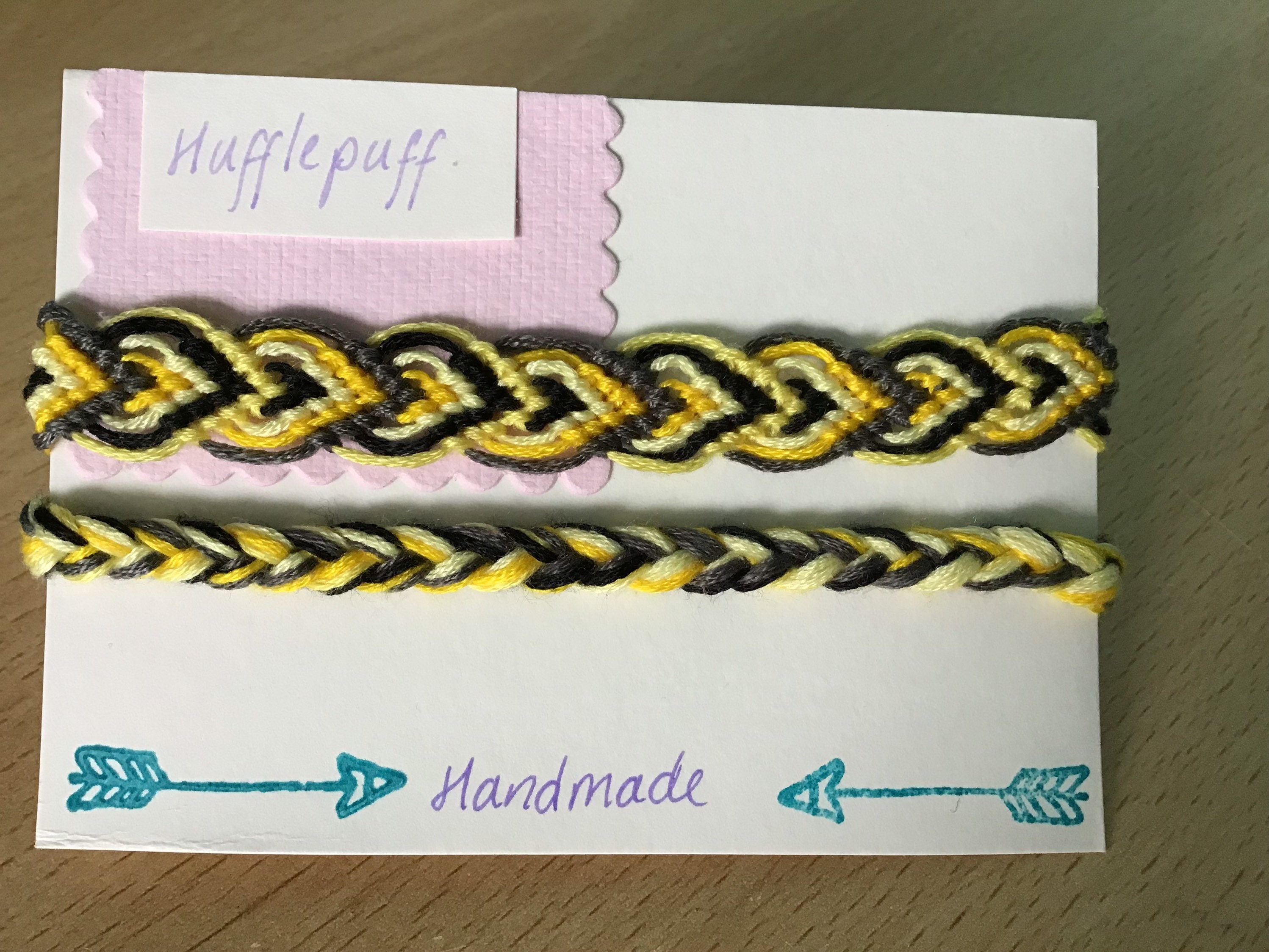 Hufflepuff friendship bracelet store