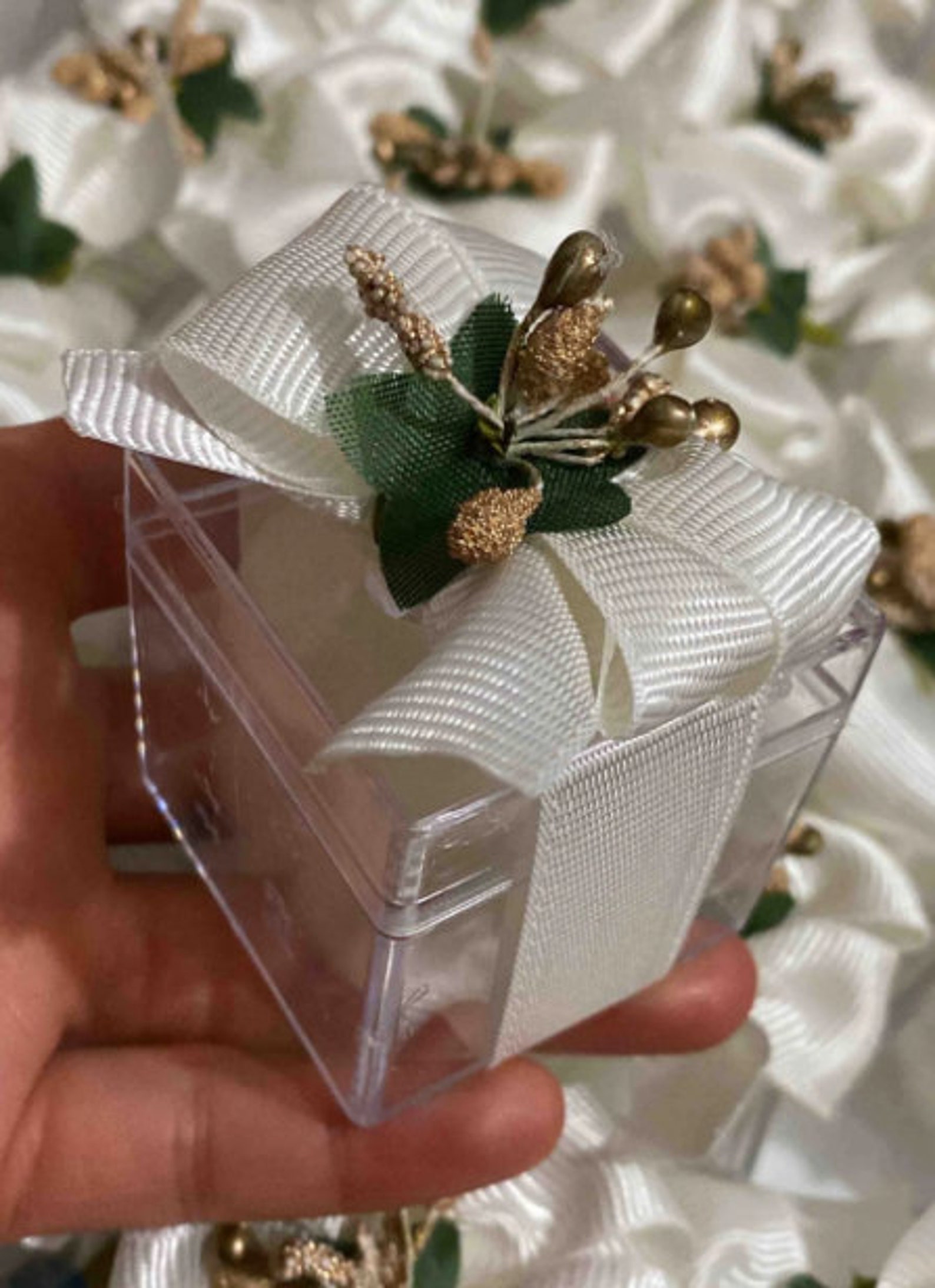 Cube Shaped Lid Plexi Mica Box Empty Transparent Acrylic - Etsy