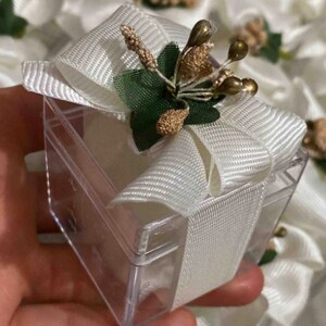 Cube Shaped Lid Plexi Mica Box, Empty Transparent Acrylic Boxes,macaron ...