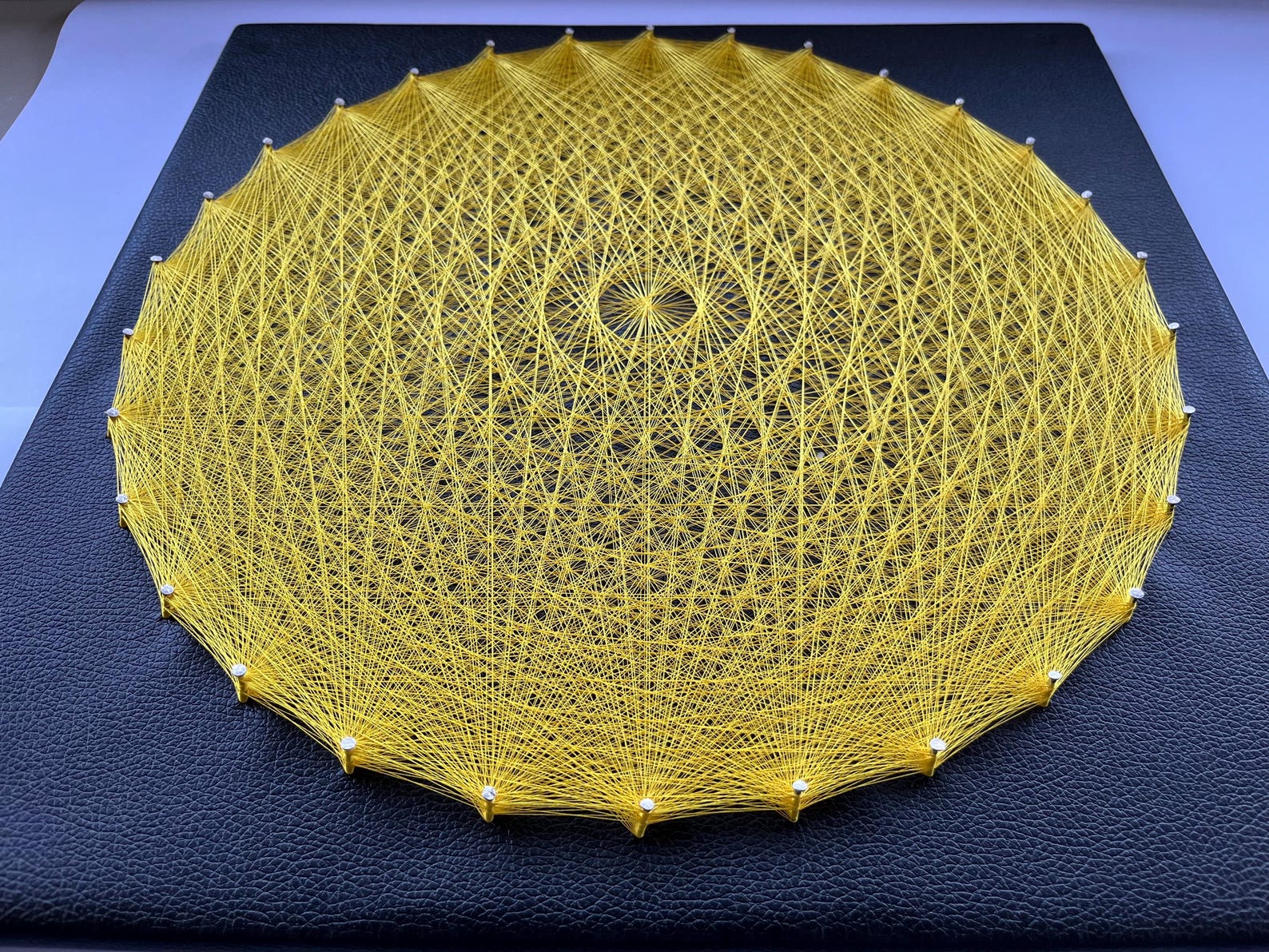 String Art Mandala DIY | Step by Step Instructions to Make String Art ...