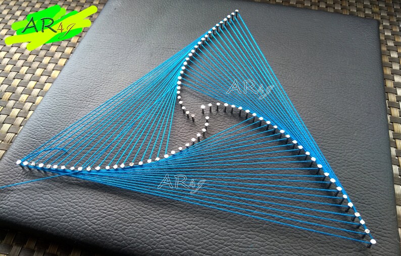 4 String Art Geometric Pattern DIY Bundle | Step by Step Instructions ...