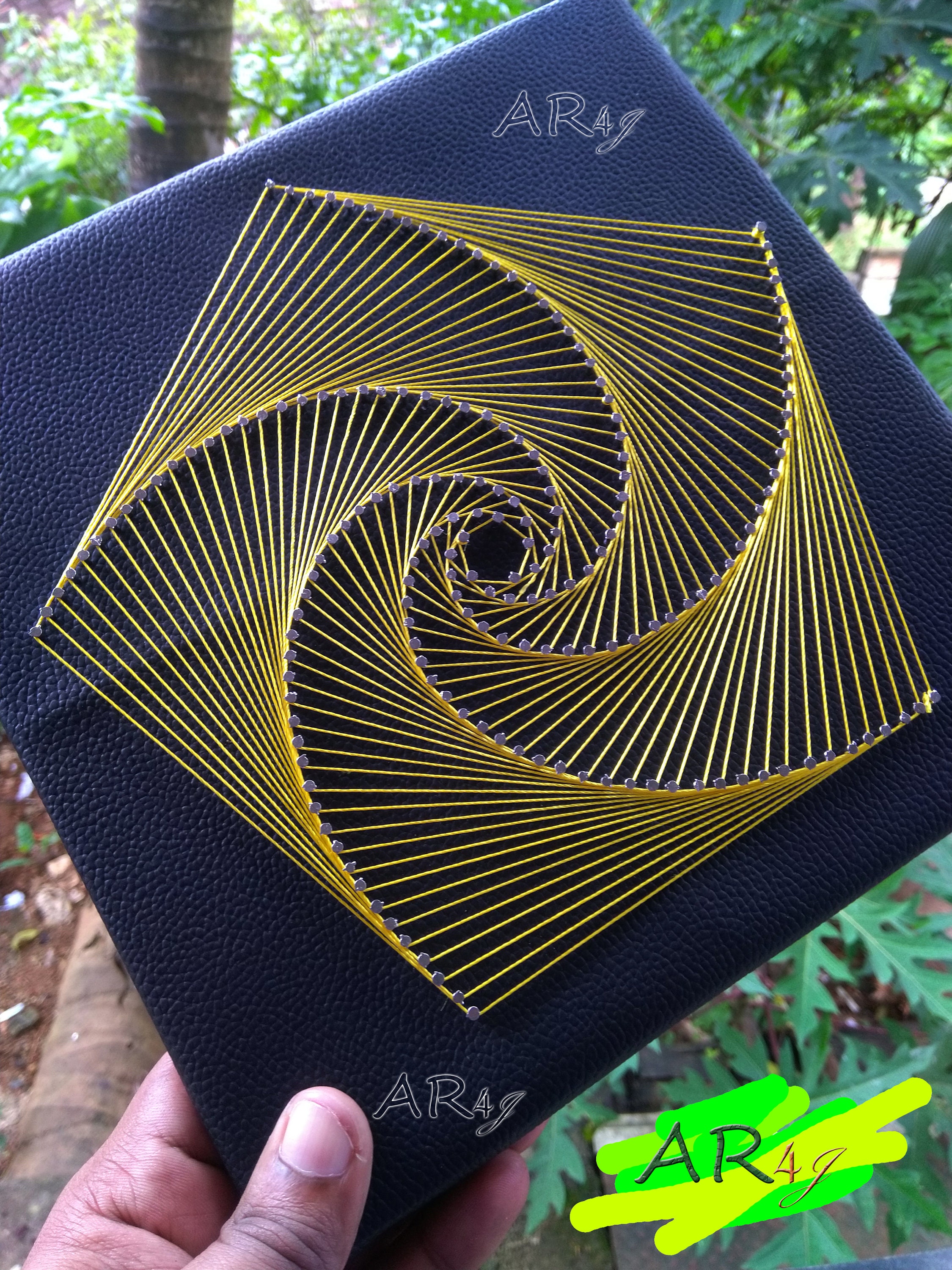 4 String Art Geometric Pattern DIY Bundle | Step by Step Instructions ...