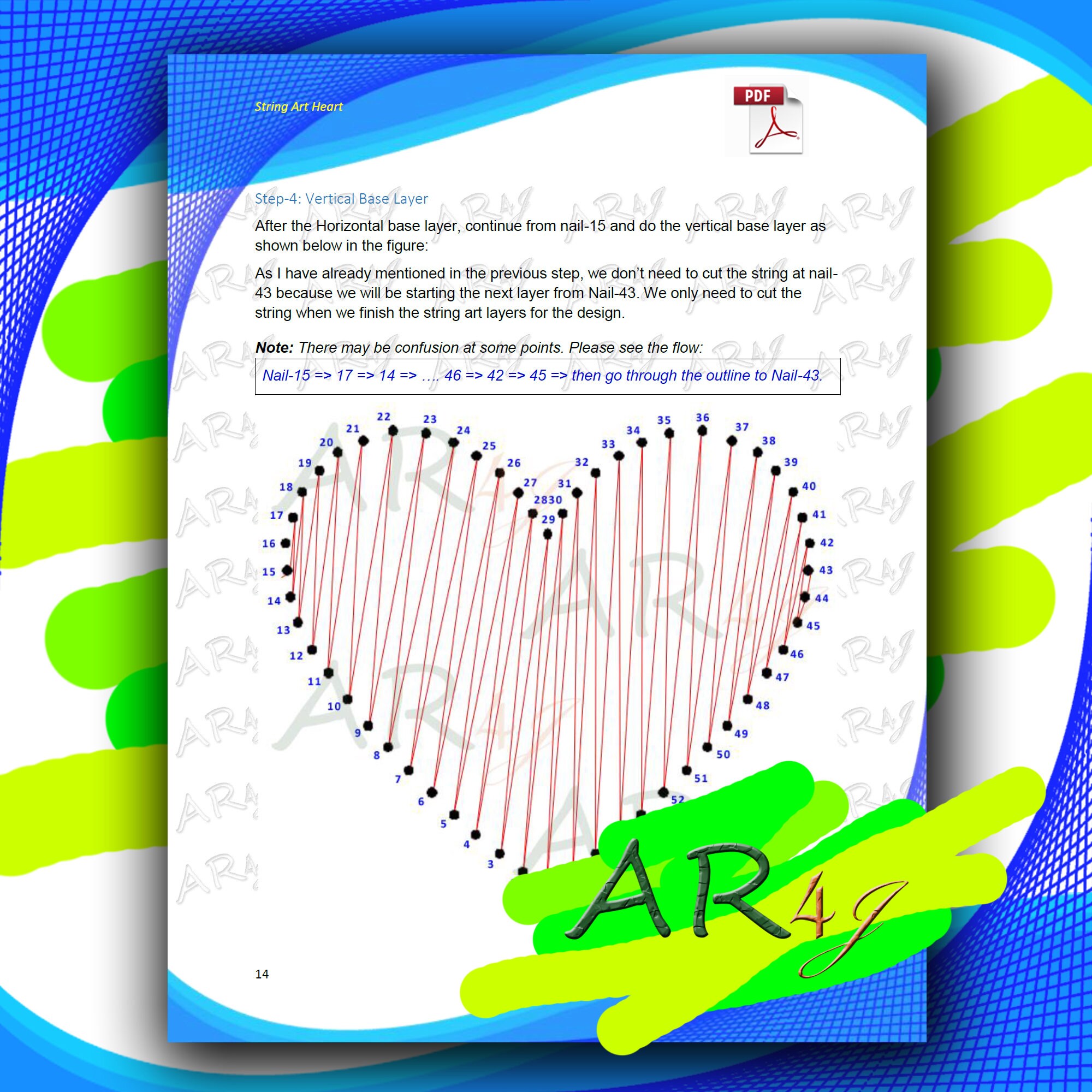 String Art DIY Bundle Template & Step by Step Instructions - Etsy