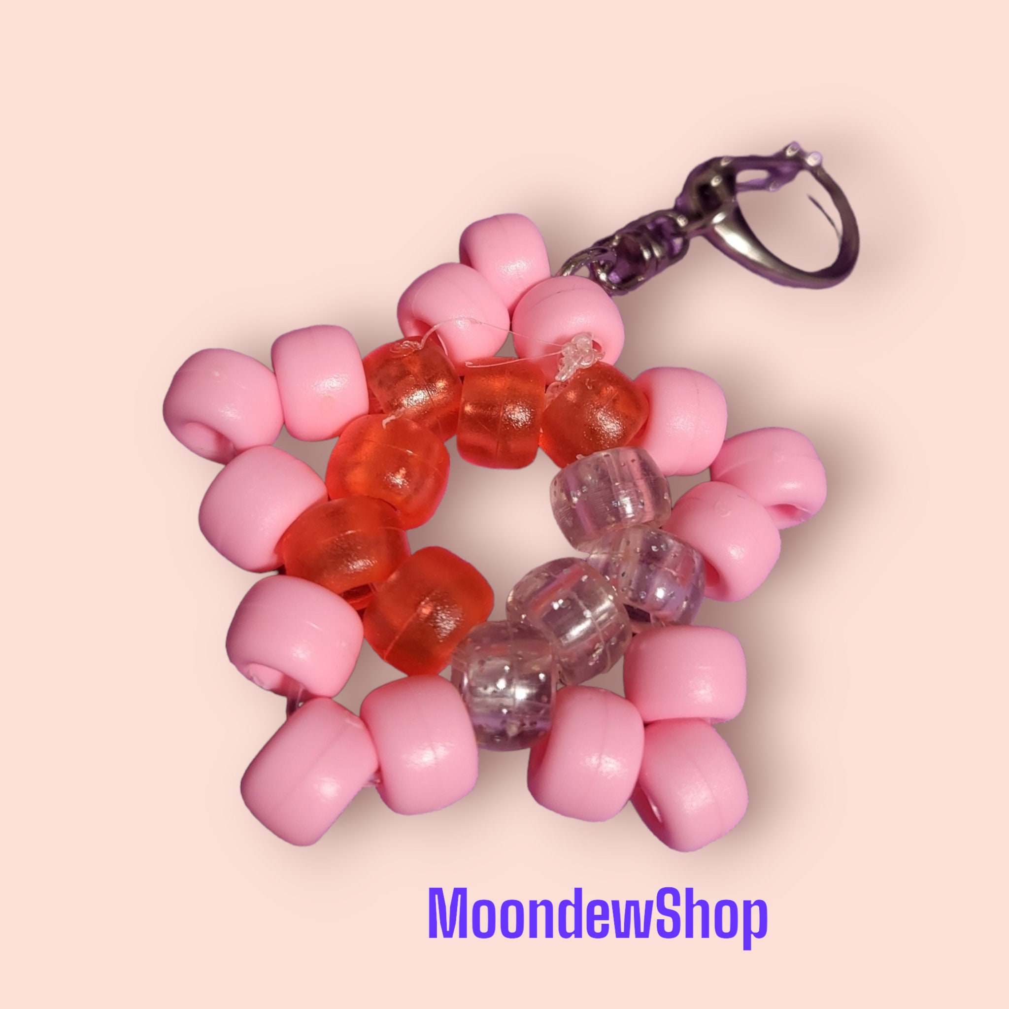 Beaded Star Keychain wave 2 - Etsy