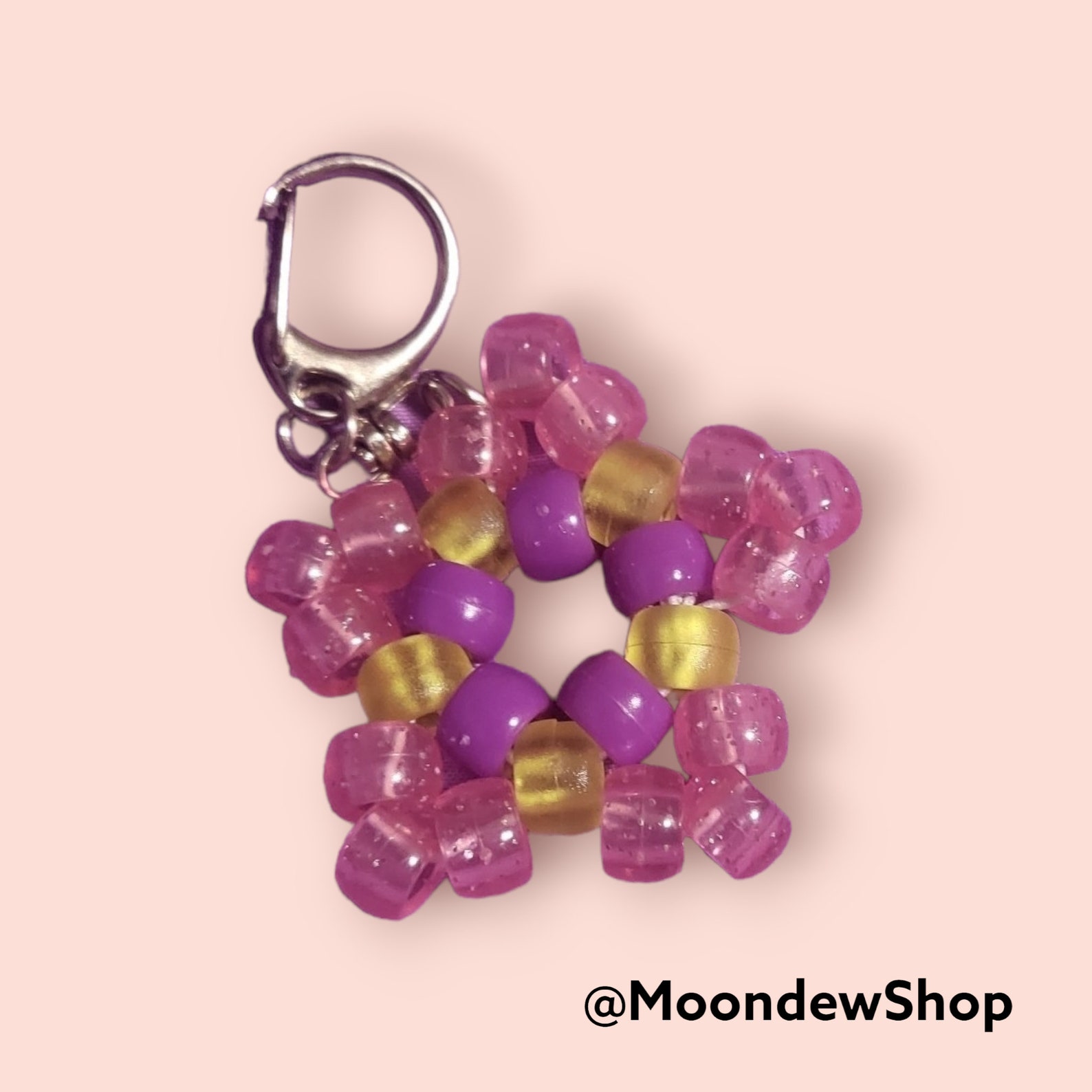 Beaded Star Keychain wave 2 - Etsy